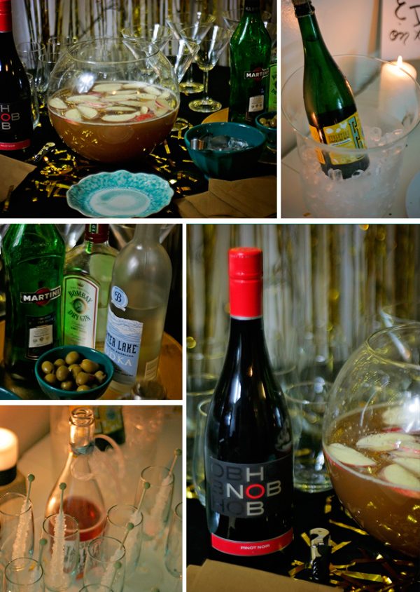 Black, White & Gold Cocktail Party – A Well Crafted Party