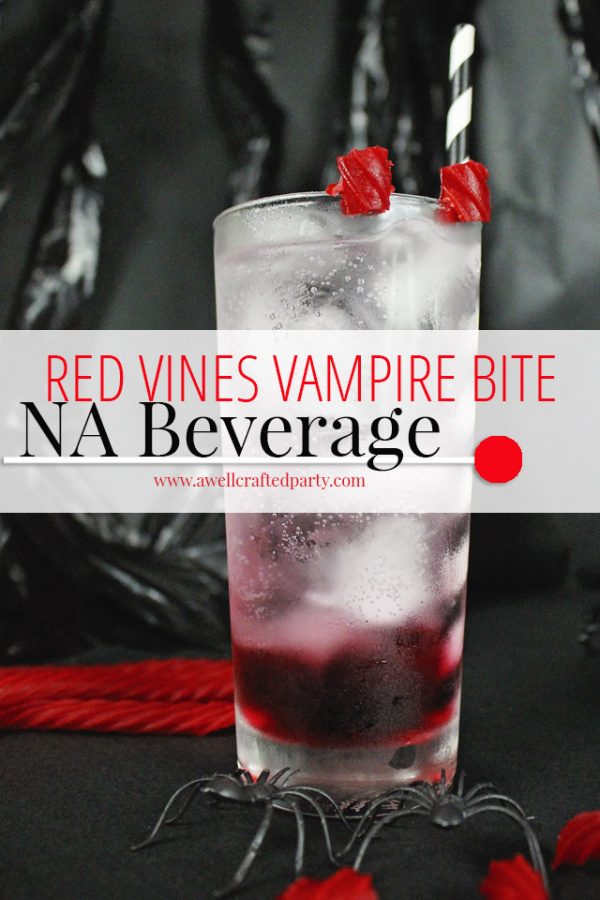 Halloween Cocktail and NA Beverage with Red Vines – A Well Crafted Party
