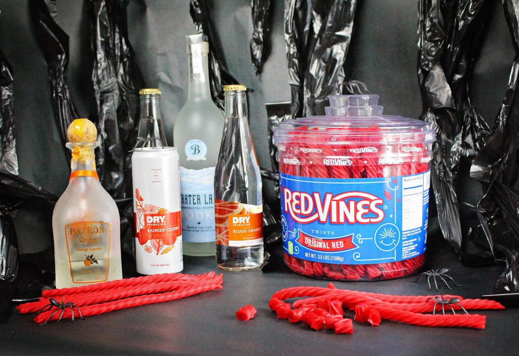 Halloween Cocktail and NA Beverage with Red Vines – A Well Crafted Party