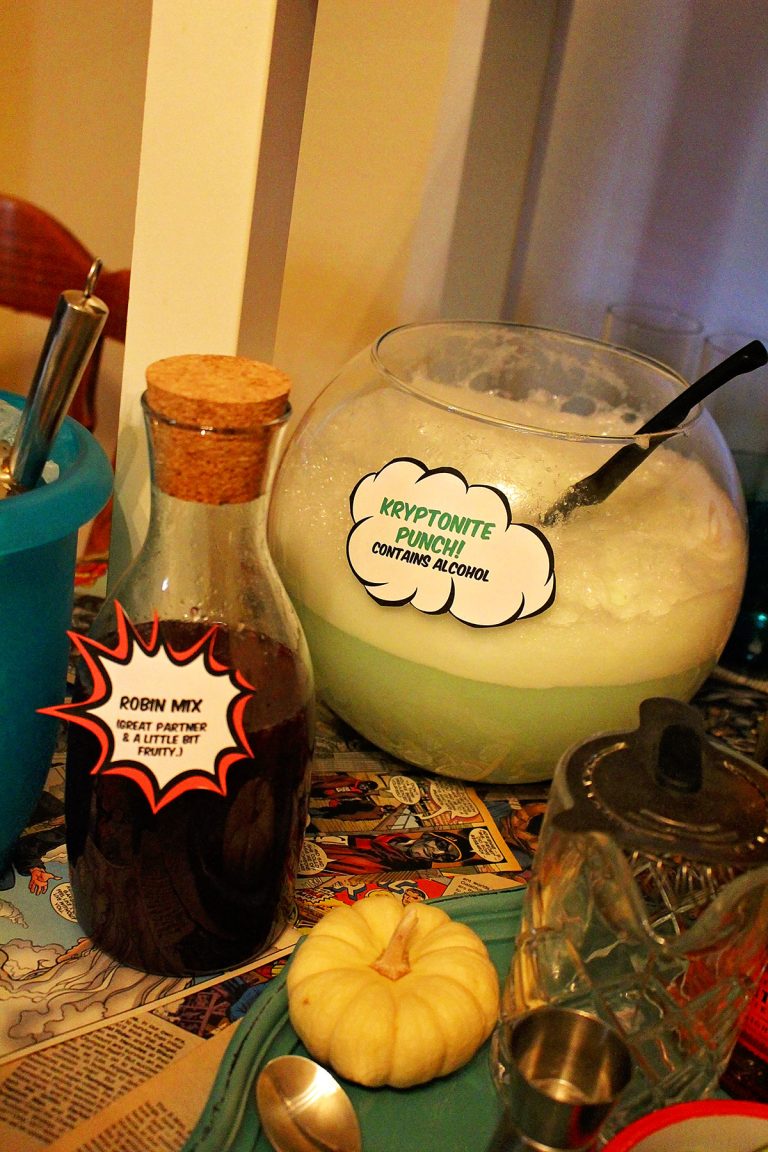 Comic Book Themed Halloween Party – A Well Crafted Party