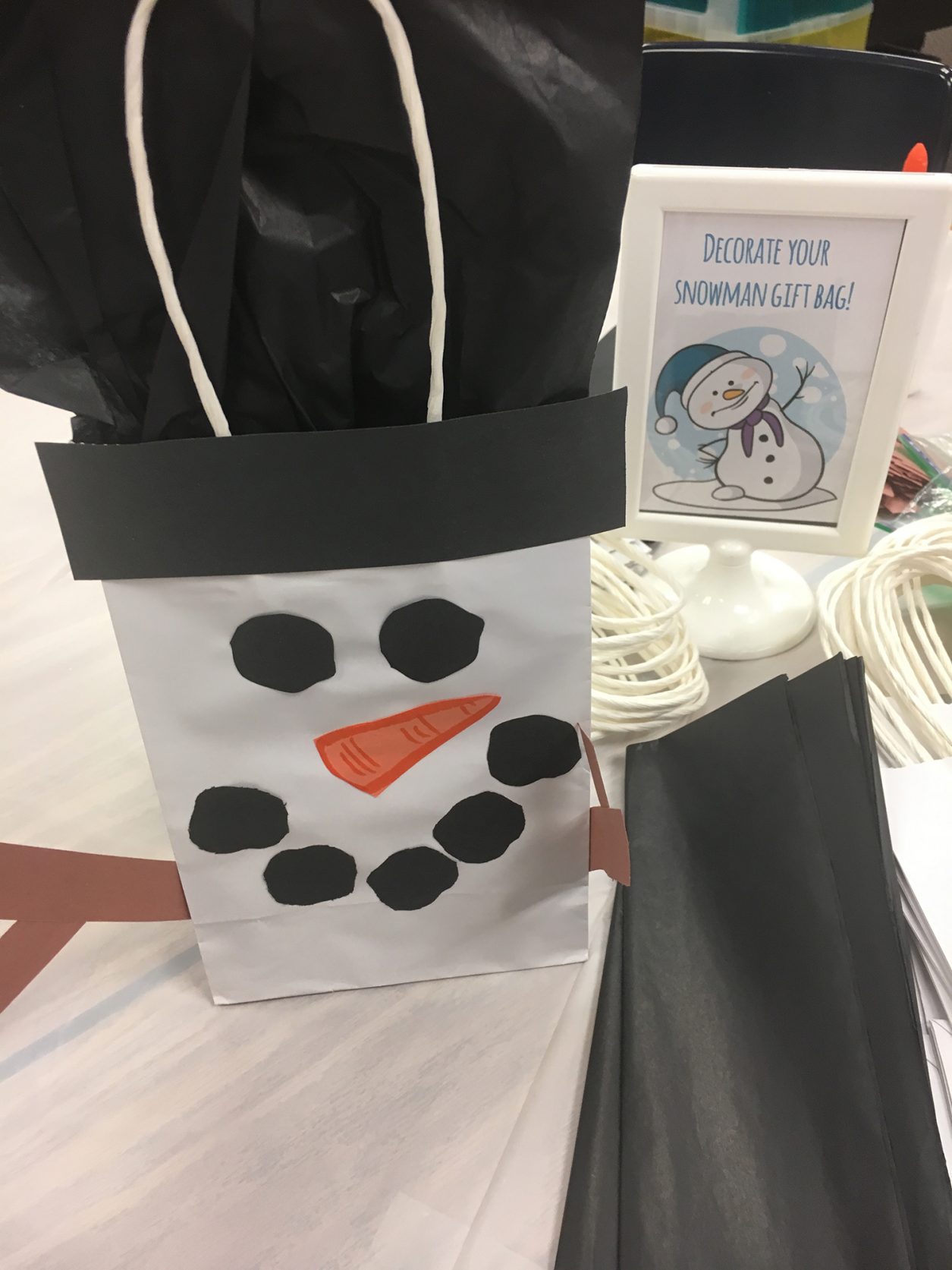 Snowman Class Party + Free Printables – A Well Crafted Party