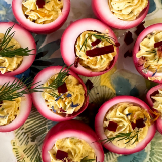 Delicious Deviled Eggs with a Spring Time Twist – A Well Crafted Party