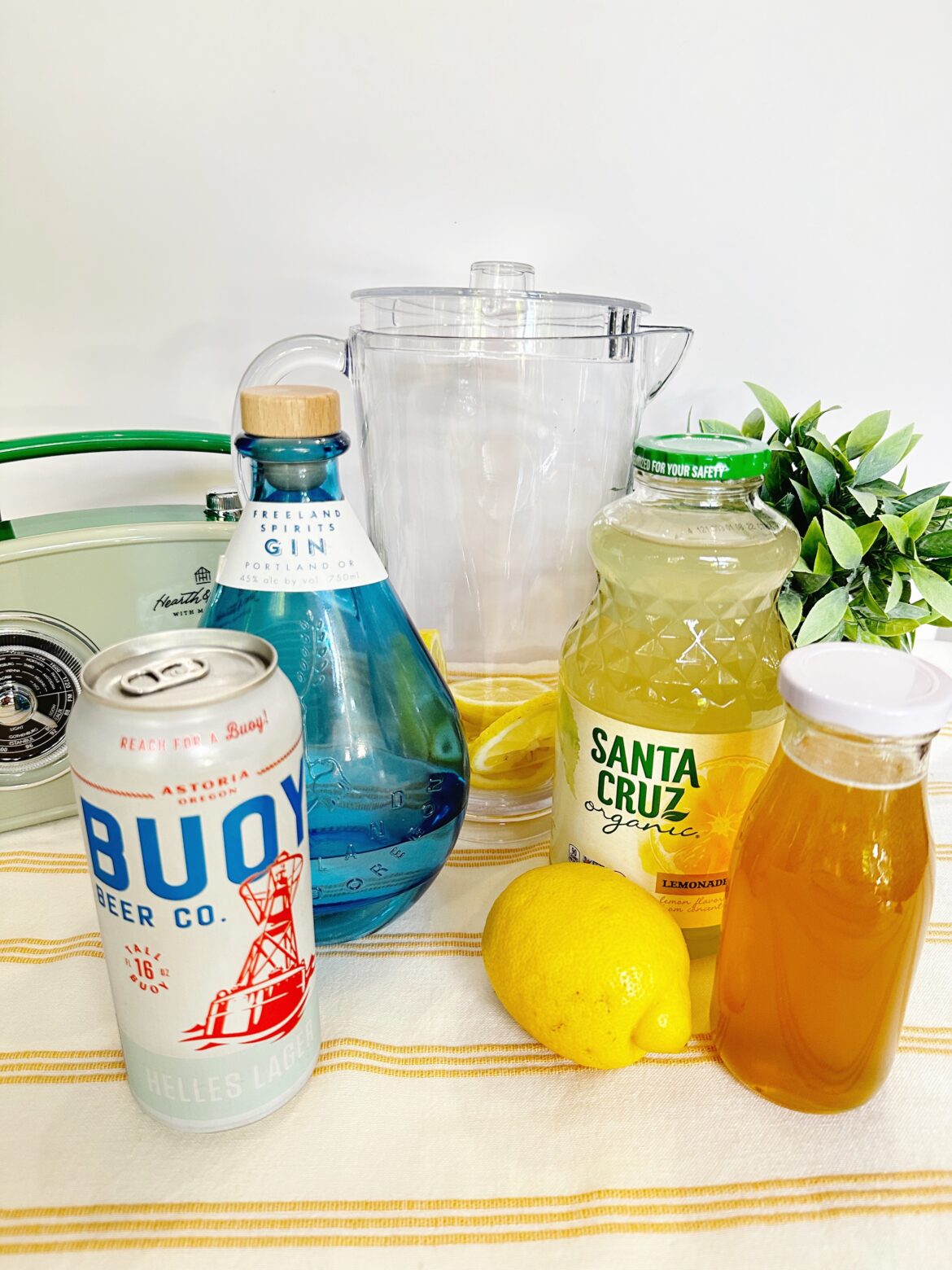 Summer Sipper: Bee's Knees Beer Pitcher Cocktail – A Well Crafted Party