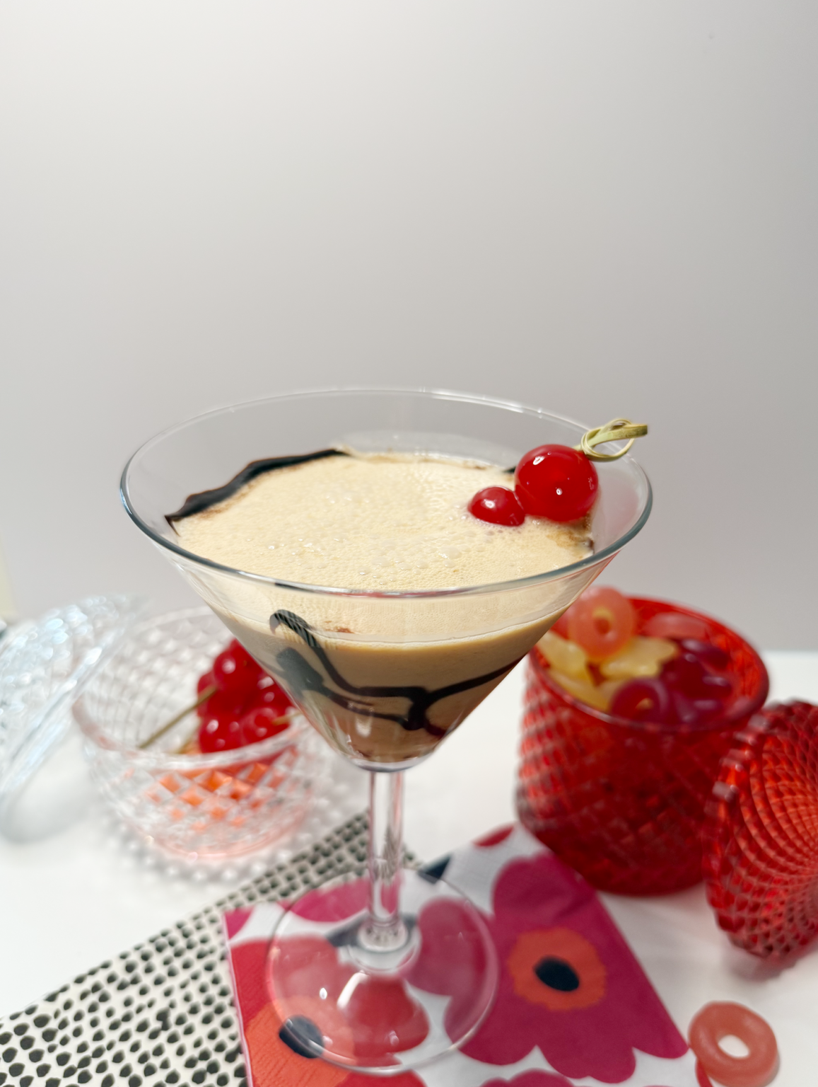 Black Forest Cocktail- Cherry & Chocolate Martini Recipe – A Well ...