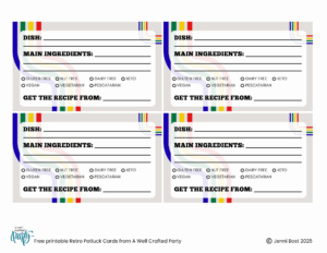 Printables Archives – A Well Crafted Party